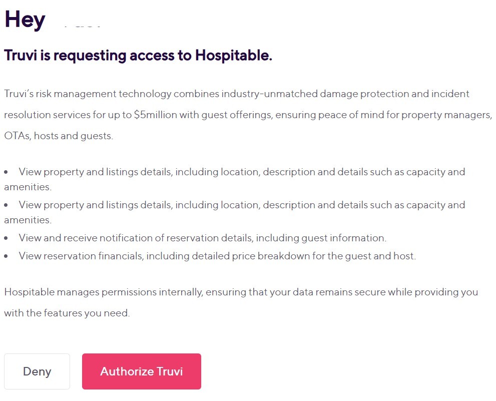 Integration Guide: Hospitable
